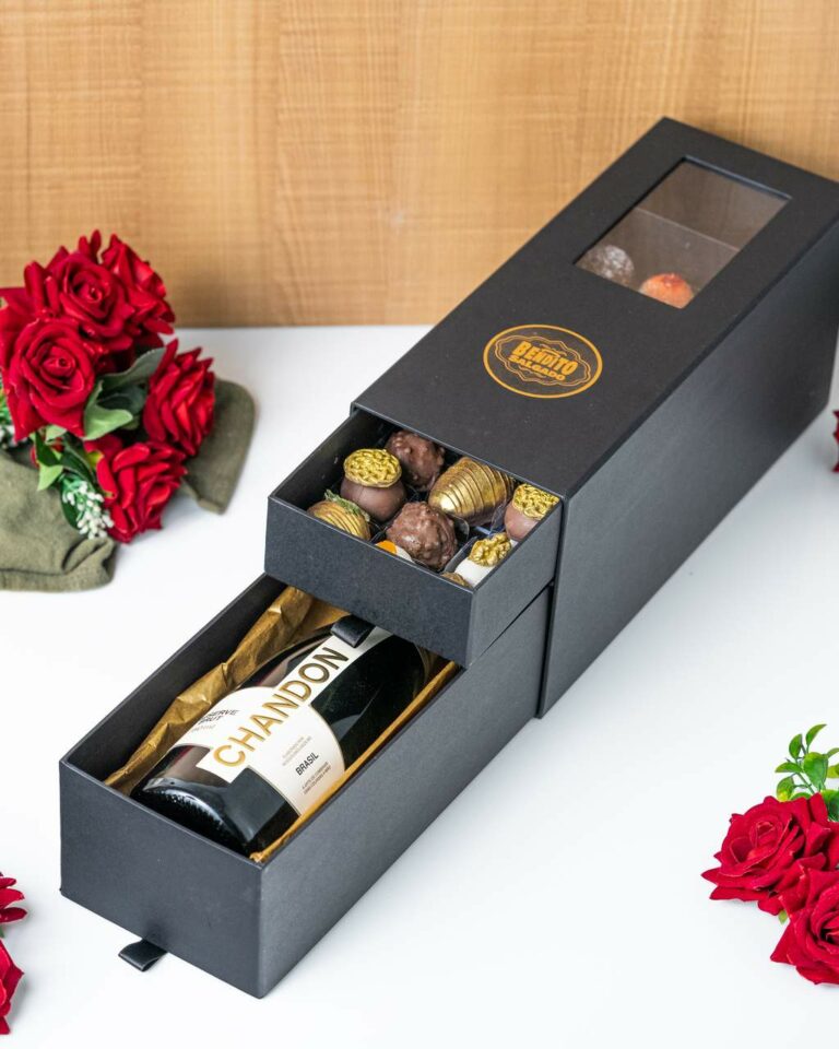 Box Wine, Chandon ou Veuve Clicquot – Bendito Salgado